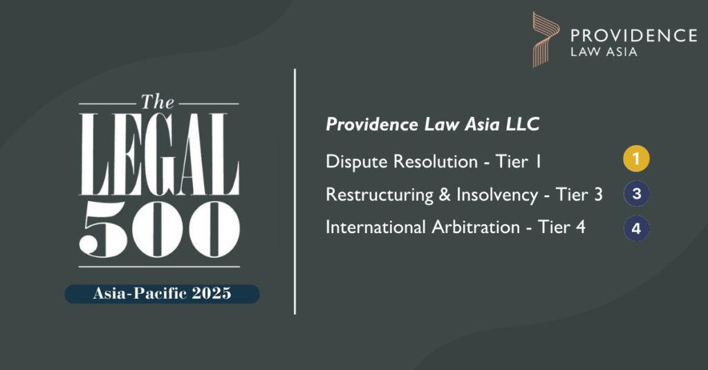 The Legal 500 Asia Pacific 2025 Rankings - Providence Law Asia ...
